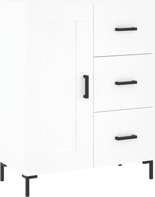 Skříň highboard bílá 69,5 x 34 x 180 cm kompozitní dřevo 3198657