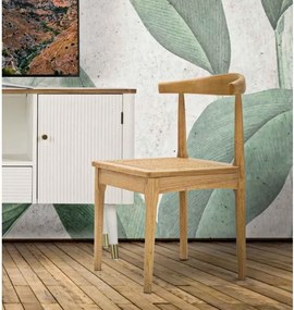 Designová jídelní židle Omolara hnědá