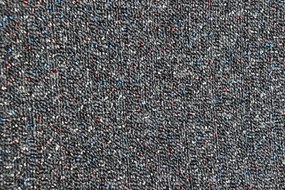 ITC Metrážový objektový koberec NEW TECHNO 3528 BARVA: Antracitová, ŠÍŘKA: 5 m, DRUH: smyčka