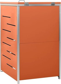 Přístřešek na popelnici 69 x 77,5 x 115 cm nerezová ocel 149562