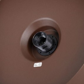 Sollux Lighting Závěsné svítidlo BILO hnědé