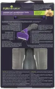 Furminator Hrablo na srst kočky dlouhá srst M/L / Hrablo na srst / ner
