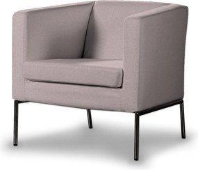 Potah na křeslo IKEA Klappsta barva růžová látka pletený vzor