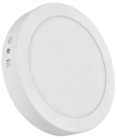 Indeluz 599C-L3118A-01 stropní přisazené LED svítidlo Gia, kulaté, bílé, 18W, 3000K, 110°, ø22,5cm, IP23