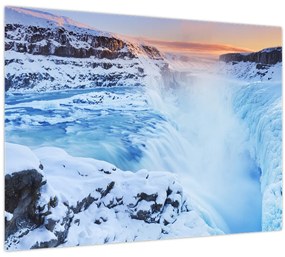 Obraz - Chladné vodopády (70x50 cm)