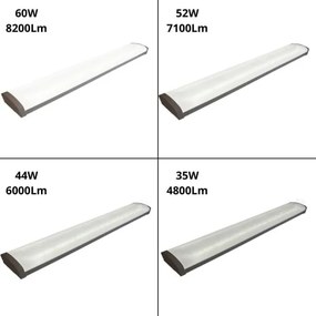 LED Stmívatelné zářivkové svítidlo LED/35W/44W/52W/60W/230V 4000K 120 cm