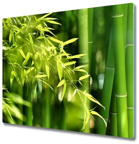 Skleněná krájecí deska bambus 60x52 cm