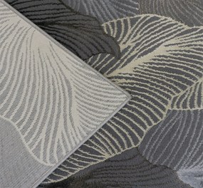 BE Koberec Esprit 3604 GREY - šedý obdélníkový Rozměr: 60x100 cm