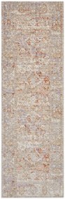 Nouristan - Hanse Home koberce Kusový koberec Cairo 105587 Port Said Cream Red – na ven i na doma - 80x200 cm