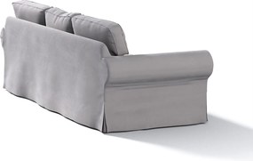 Potah na pohovku IKEA  Ektorp 3-místná, nerozkládací barva šedá látka lesklé, sametová
