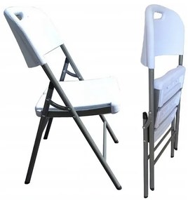 Ekspan Skládací židle / Catering / Zahradní židle bílé