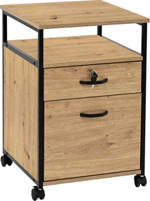 XXXLutz POJÍZDNÝ KONTEJNER, 43/66/45 cm Carryhome - 001320000502