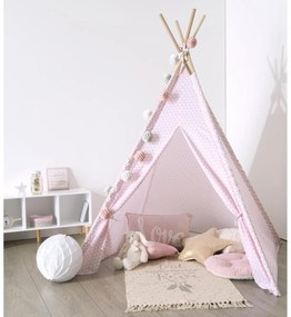 Atmosphera for Kids Teepee stan pro děti růžový