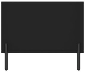 Konferenční stolek černý 90 x 50 x 40 cm kompozitní dřevo - Default Title