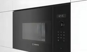 Bosch Serie 6 BFL524MB0 černá / Mikrovlnná trouba / Vestavná / Gril /