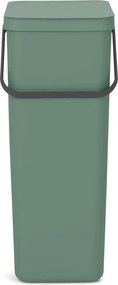 Koš na třídění odpadu Sort & Go 40 l zelený
