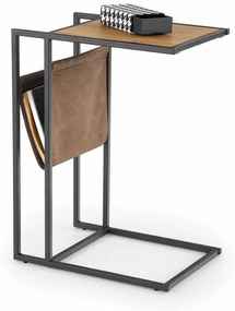 Konferenční stolek Cecil (dub zlatý + černá). 1049017