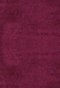 Kusový koberec Shaggy Plus 957 Purple 120 x 170 cm