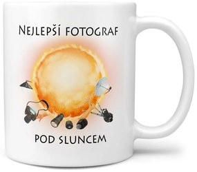 Hrnek Nejlepší fotograf pod sluncem (Náplň hrníčku: Žádná)