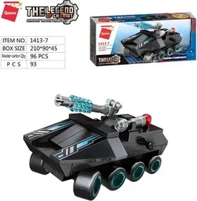 Qman Shadow Pulse Combat Vehicle 1413 1 část / Stavebnice / 73–105 díl