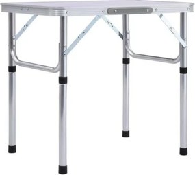 Kondela Skládací kempingový stůl, 60 cm, hliník/MDF, KEPI TYP 2