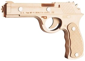 Woodcraft Dřevěné 3D puzzle Beretta M9