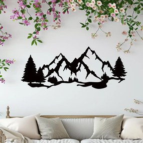 dřevo života Dřevěná dekorace Horské údolí Rozměry (cm): 40x16, Barevný vzor: Javor