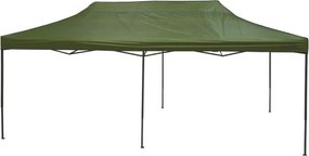 Párty stan nůžkový 3x6m, zelený CATTARA