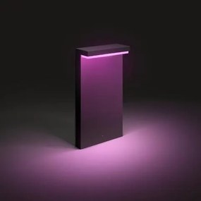 PH 17455/30/P7 HUE Nyro VENKOVNÍ SLOUPEK LED 13,5W 1000lm 2200-6500K IP44, černá - PHILIPS HUE (915005841601)