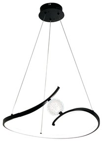 Závěsné LED svítidlo Perla, 1x LED 34w, 4000k, b