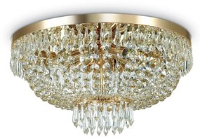 Stropní přisazené svítidlo Ideal Lux Caesar PL6 oro 114682 51cm zlaté + poštovné zdarma