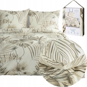 Povlečení Bavlněné 100% přikrývka 160 x 200 cm povlak na polštář 70 x 80 cm 3 díly Dárek