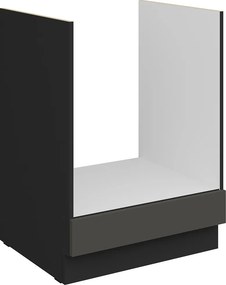 ARIA pe | dolní skříňka 60 D GAZ na vestavnou troubu | 60 cm | černá/šedá grafit