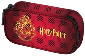 BAAGL Školní penál etue Harry Potter Bradavice vínový