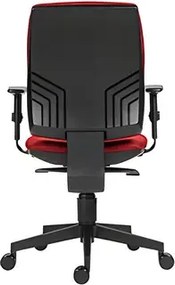 Powerton ERGO Hana červená / Kancelářské ergonomické křeslo / synchron