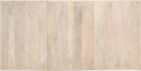 Jídelní stůl 180 x 90 x 76 cm masivní bělené mangovníkové dřevo 285964