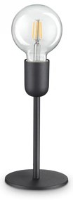 Ideal lux 232485 stolní svítidlo microphone 1x60w | e27 - černé