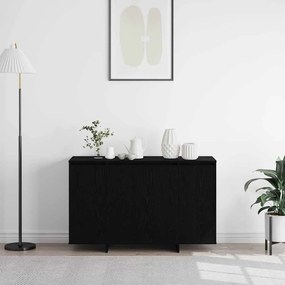 Servírovací skříň Černý dub 120 x 41 x 75 cm Kompozitní dřevo 3333905