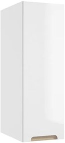 Koupelnová skříňka Naturel Stilla 30x90x45 cm bílá STILLAC03001