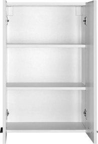 Aqualine Aqualine, ZOJA/KERAMIA FRESH skříňka horní 50x76x23cm, bílá, 51302