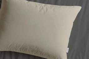 Bavlněný povlak na polštář Jednobarevný perkálový - béžový 2 Velikost: 40 x 40