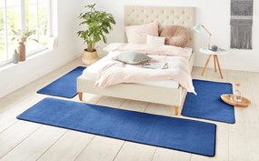 Hanse Home, AKCE: 3 díly: 70x140 (2x), 70x240 (1x) cm Kobercová sada Nasty 101153 Blau, modrá, ložnice