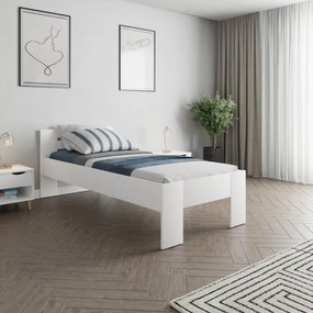 Postel BASIS, 90x200, bílá Kondela 0000402510