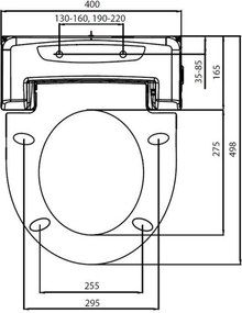 Sapho, BLOOMING elektronický bidet s dálkovým ovládáním, NB-R770D