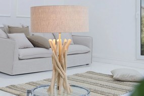 Designová stolní lampa Casablanca / přírodní