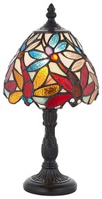 Endon 64246 - Stolní lampa Tiffany LORETTE 1xE14/40W/230V pr. 15 cm