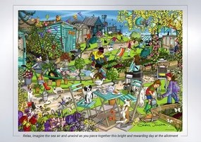 RAVENSBURGER Puzzle Přímořská zahrádka / 500 dílků