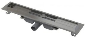 Alcadrain Odtokové žlaby - Sprchový žlab Professional Low 950 mm, s okrajem pro plný rošt, nerez APZ106-950