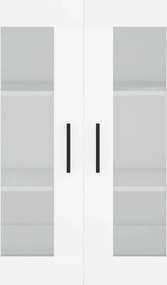 vidaXL Nástěnná skříňka 69,5 x 34 x 90 cm [828500] Barva: Černá