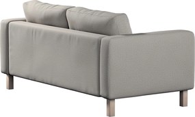 Potah na pohovku IKEA  Karlstad 2-místná, nerozkládací, krátký barva šedá látka pletený vzor